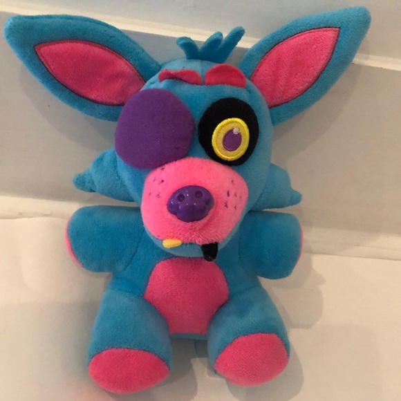 Funko | Toys | Five Nights At Freddys Blacklight Foxy Plush Blue | Poshmark